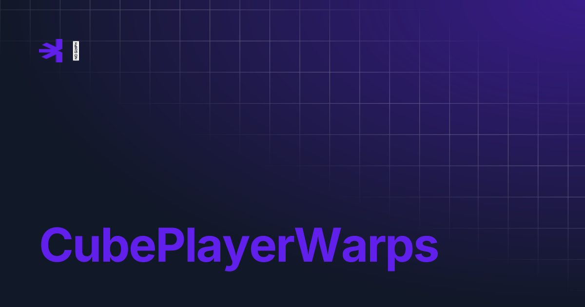CubePlayerWarps